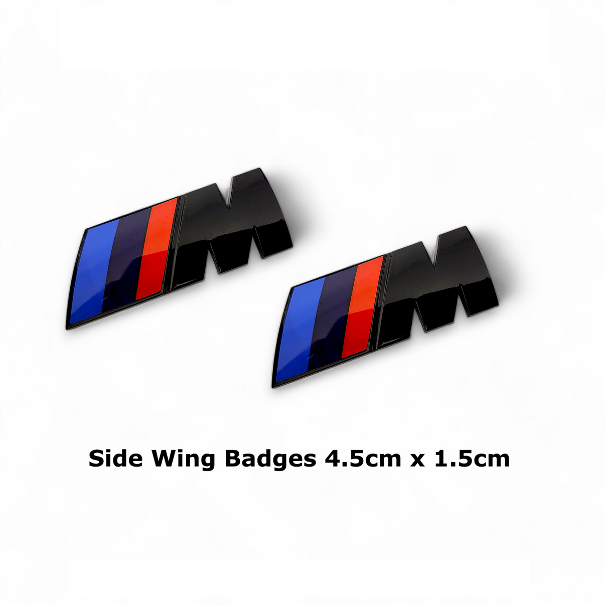 BMW M Sport Badge Kit - Rear Boot & Side Wing Badges – Car Plex UK